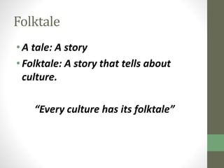 Folktales | PPT