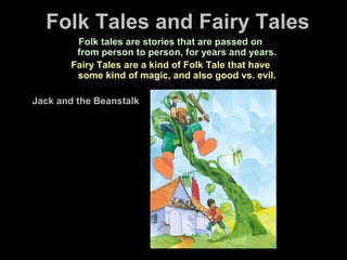 Folk tales and fairy tales | PPT