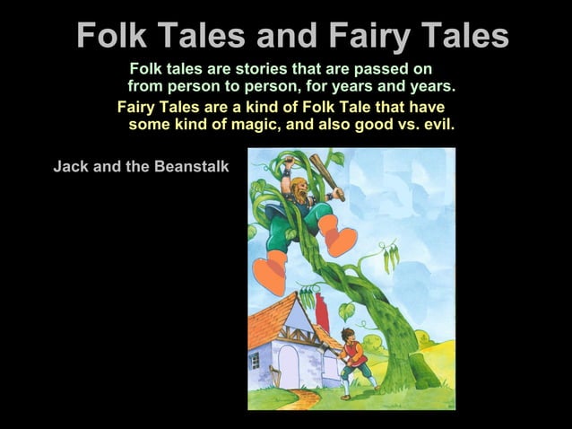 Folk tales and fairy tales | PPT