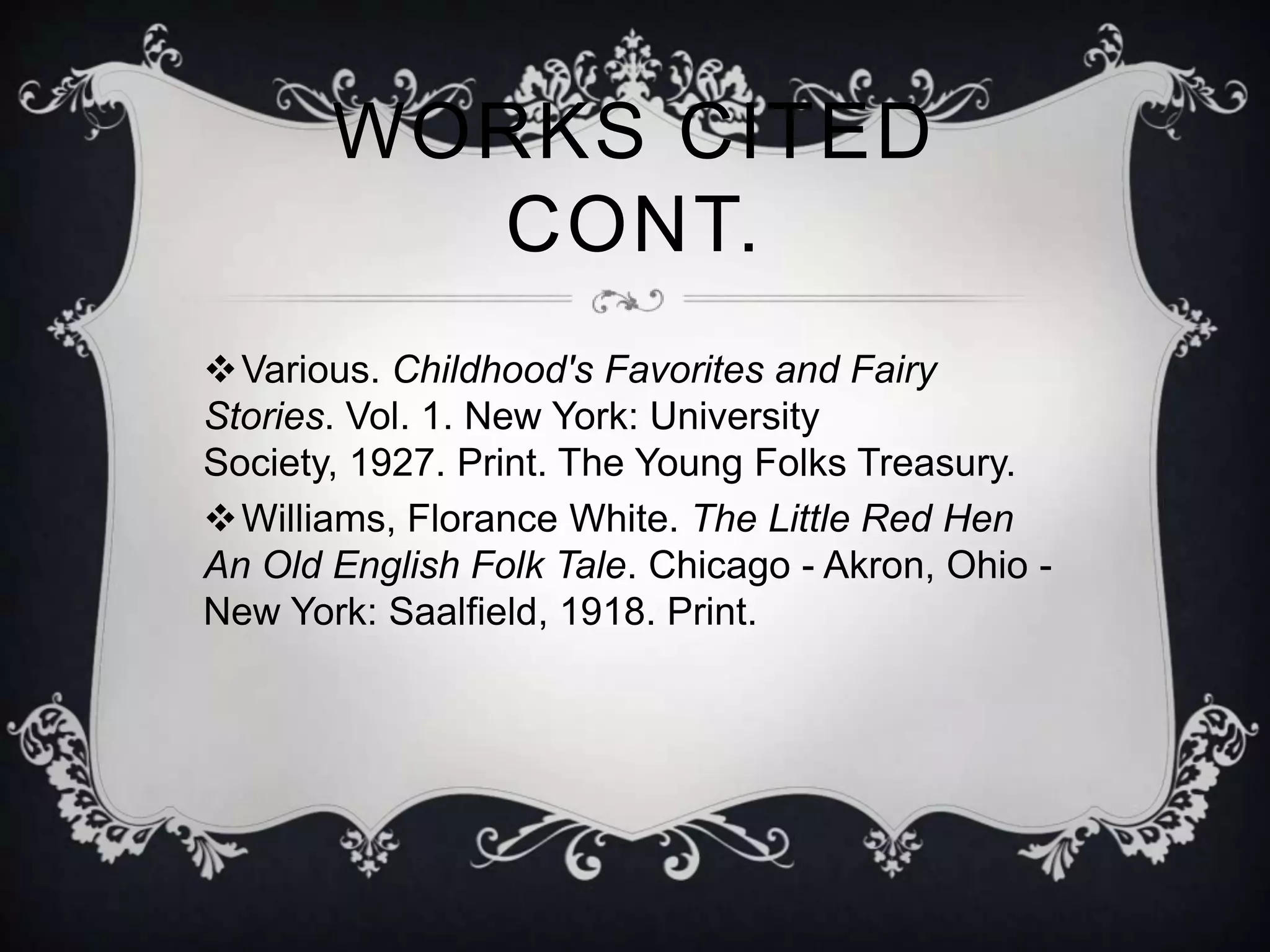 Folk tales, fairy tales and fables powerpoint | PPTX