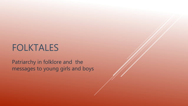 Folktales presentation | PPT