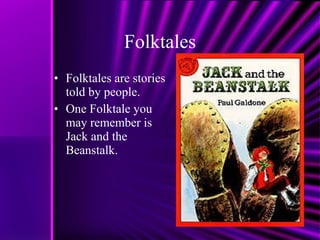 Folktales wk14 | PPT
