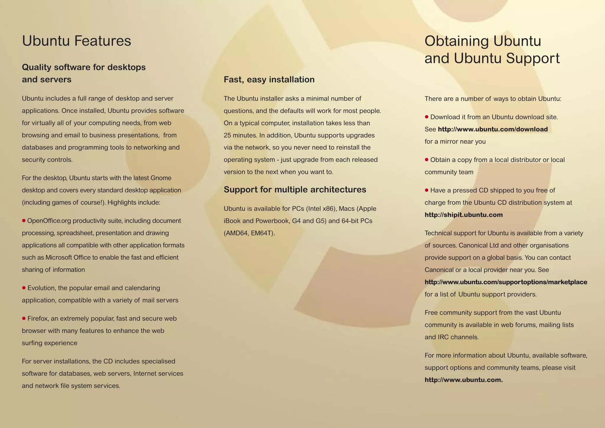 Folleto ubuntu | PPT