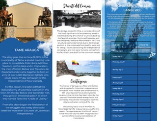 FOLLETO DE HISTORIA COLOMBIA EN INGLES. P | PDF