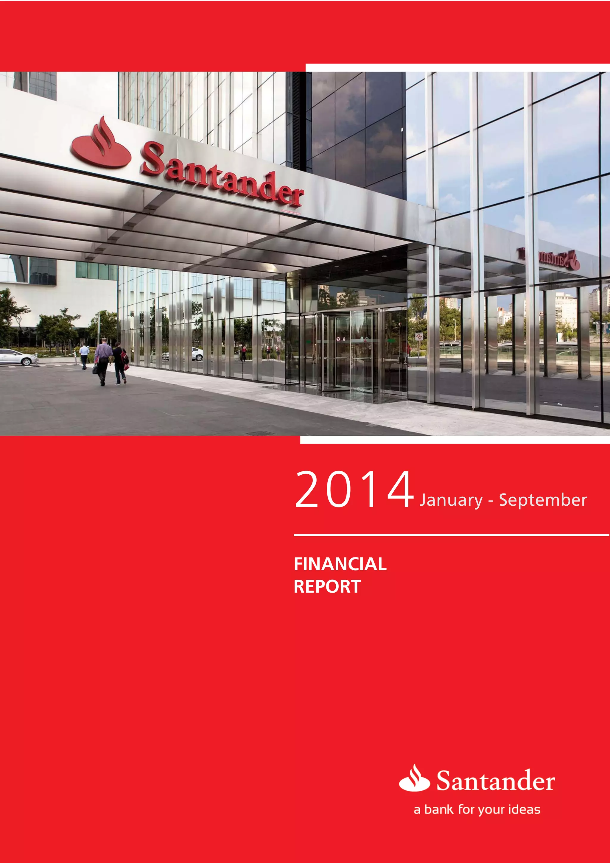 3Q14 Financial Report Santander Bank | PDF