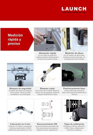 Equipo de Calibración Launch ADAS Mobile | PDF