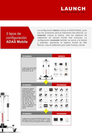 Equipo de Calibración Launch ADAS Mobile | PDF
