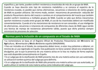 Folleto clasificación del modo de acción de insecticidas y acaricidas ...