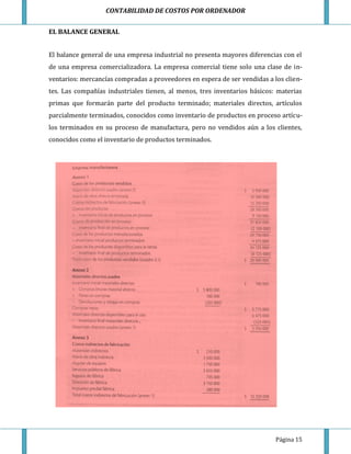 CONTABILIDAD DE COSTOS POR ORDENANDOR | PDF