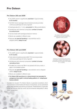 Pro Osteon | PDF