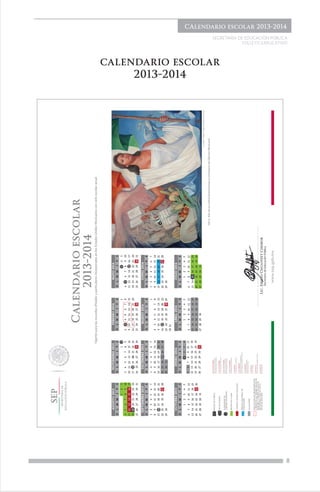 Calendario escolar 2013-2014, folleto explicativo | PDF
