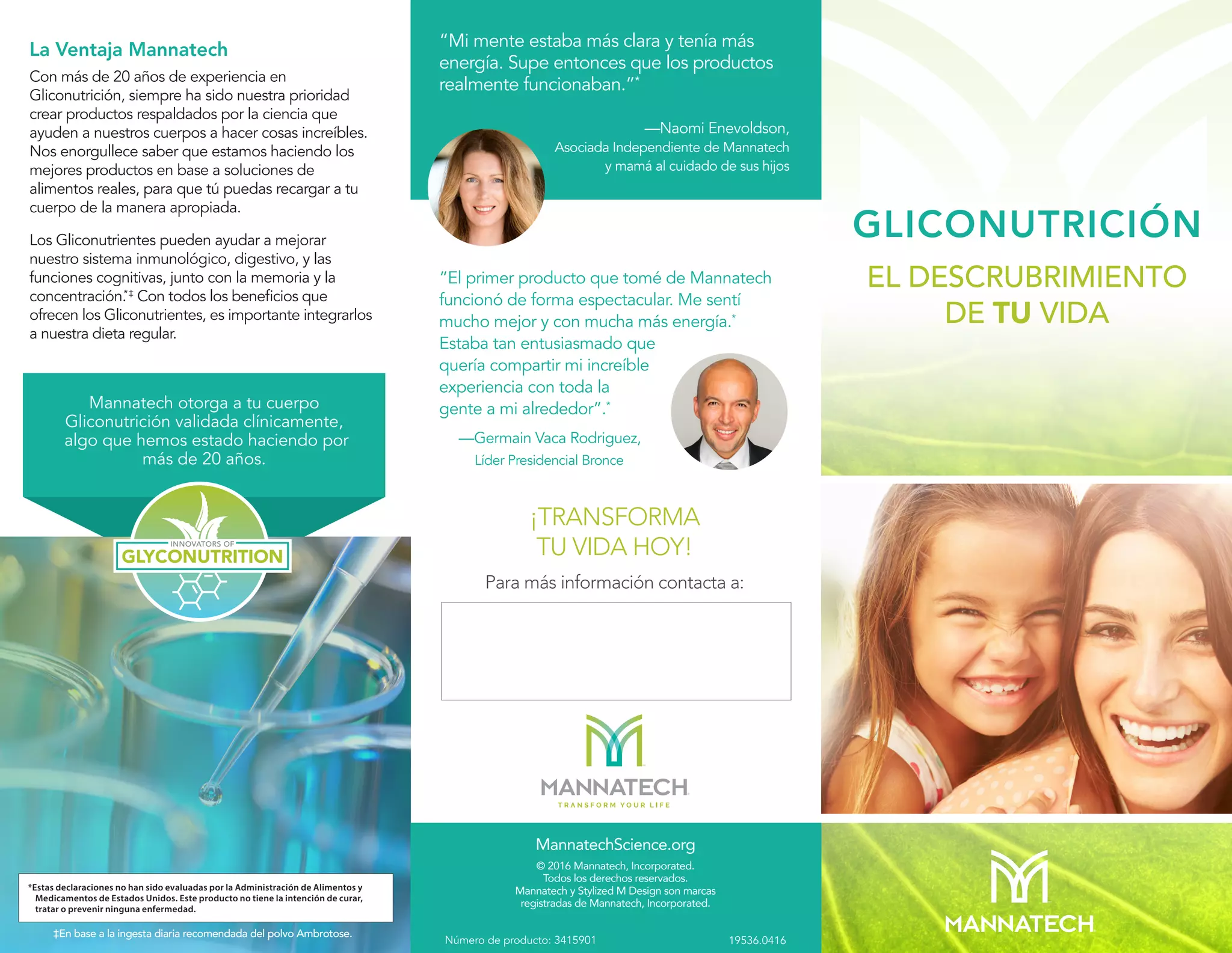 Folleto gliconutrición | PDF | Nutrition | Healthy Living