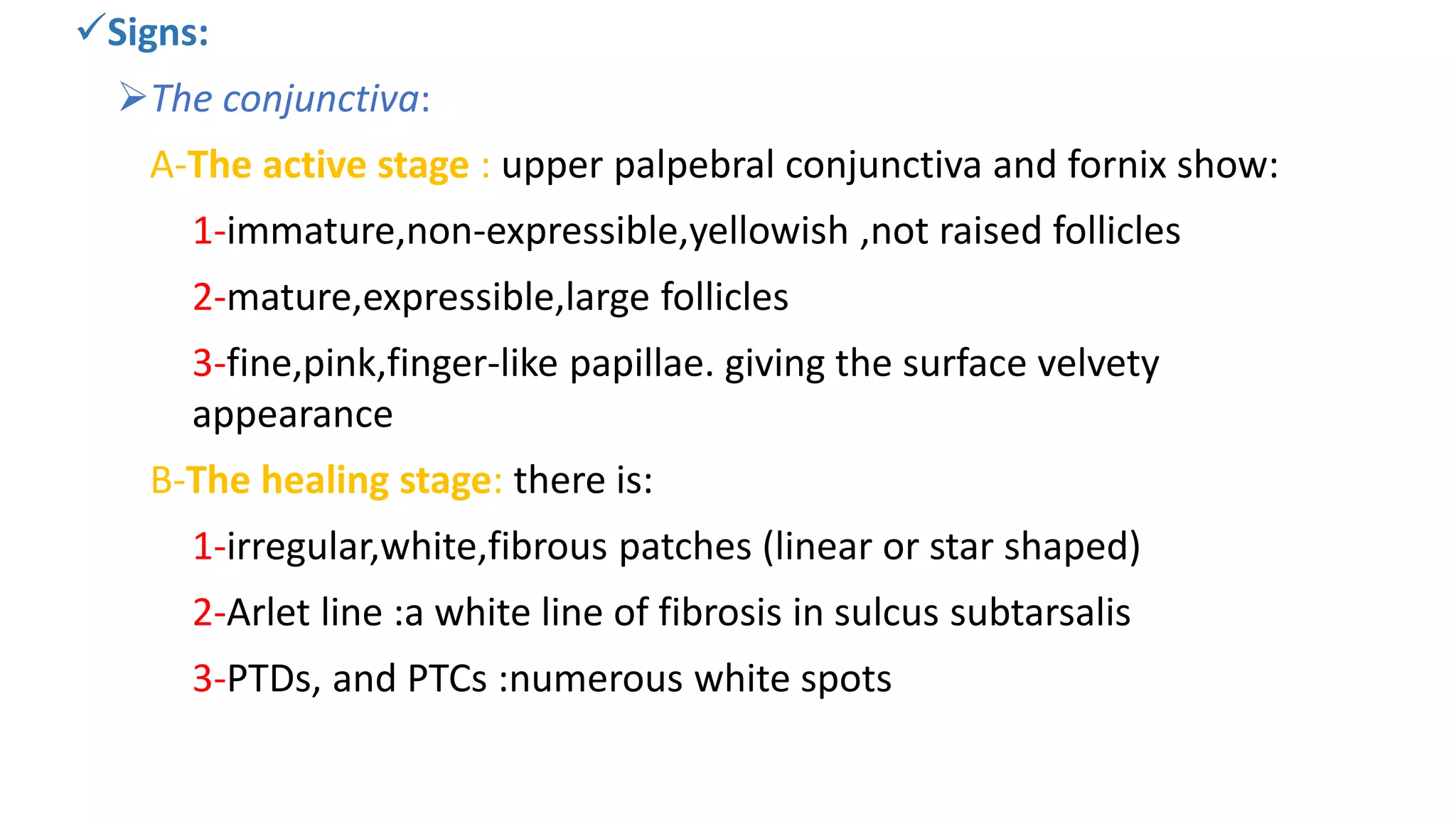 Follicular conjunctivitis (1) | PPTX