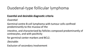follicular lymphoma follicular lymphoma yasmin | PPTX