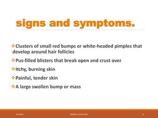 Folliculitis | PPTX