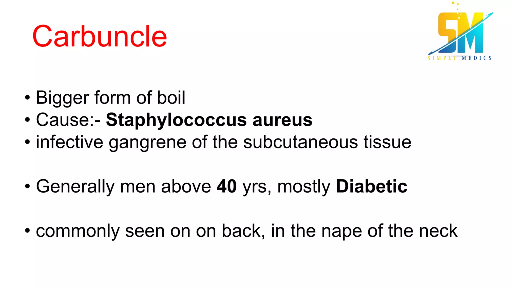 Folliculitis,boil( Furuncle), carbuncle | PDF