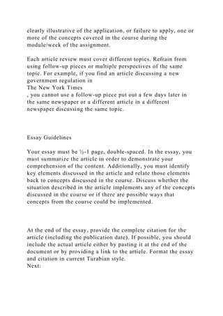 Follow all instructions Here are the 2 assignments.News Article 4.docx