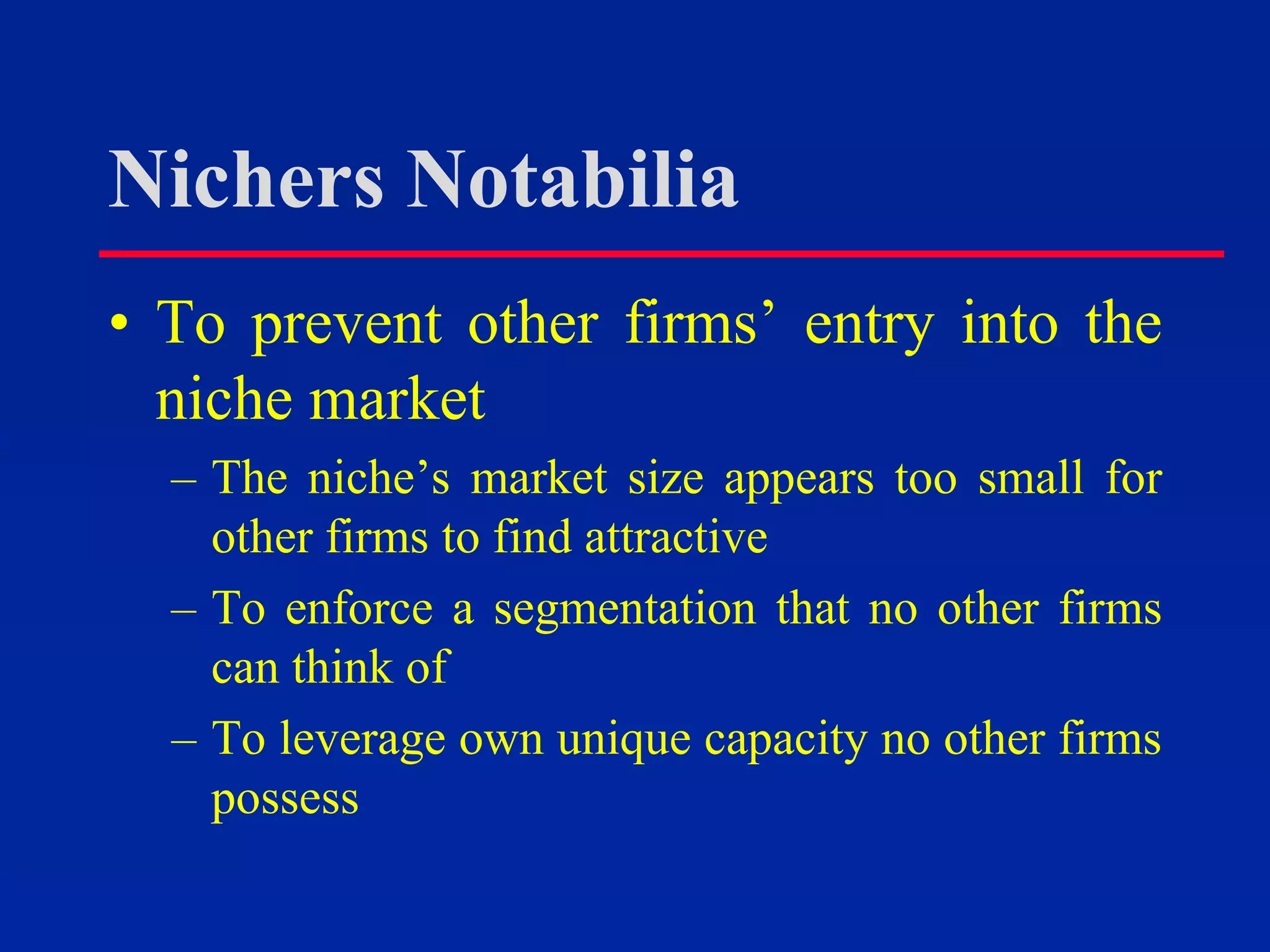 Follower Nicher Strategies.ppt
