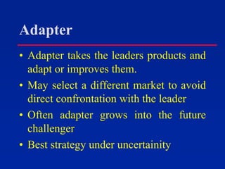 Follower Nicher Strategies.ppt