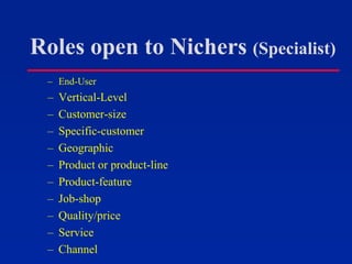 Follower Nicher Strategies.ppt