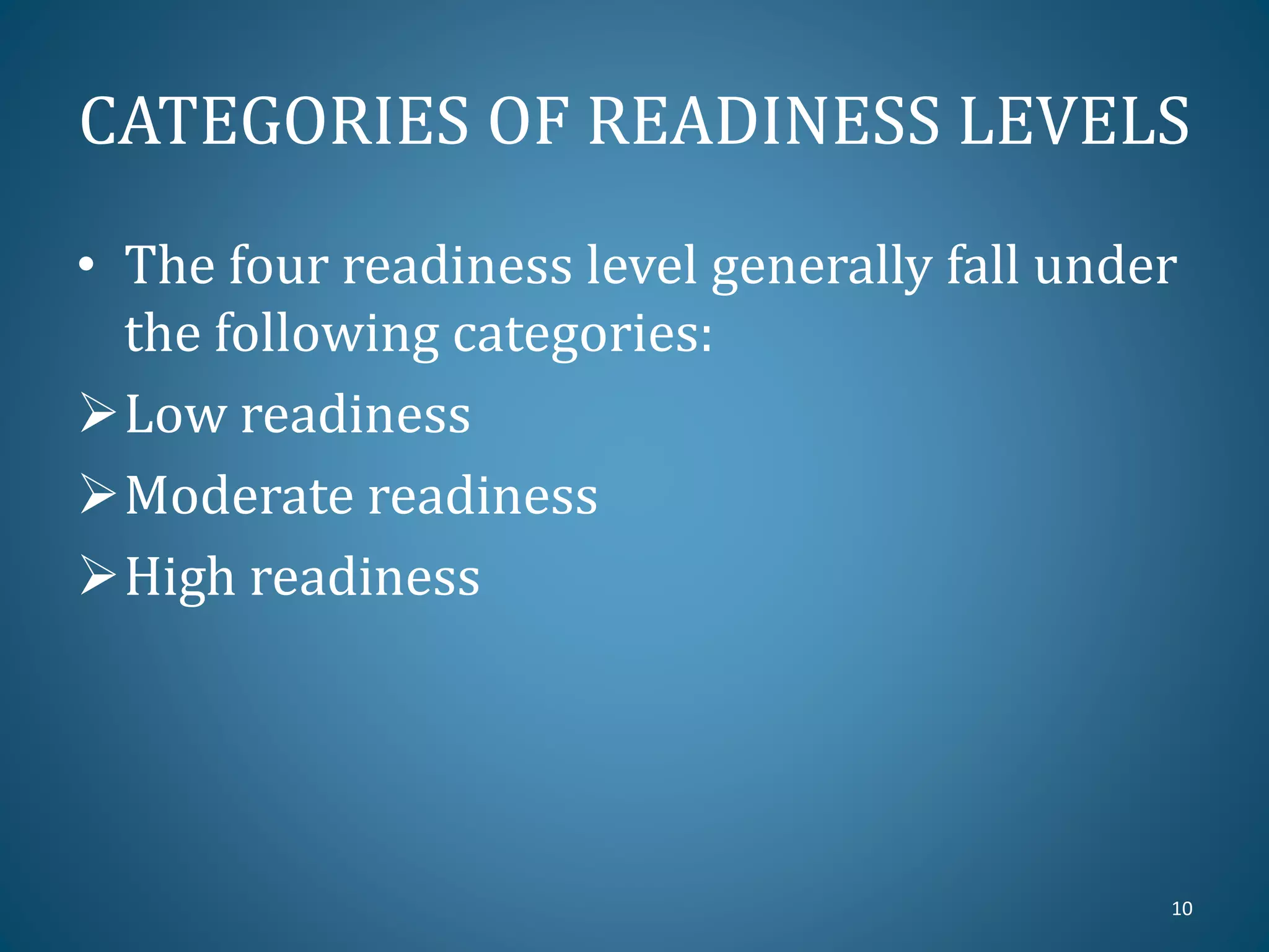 Followers readiness | PPTX