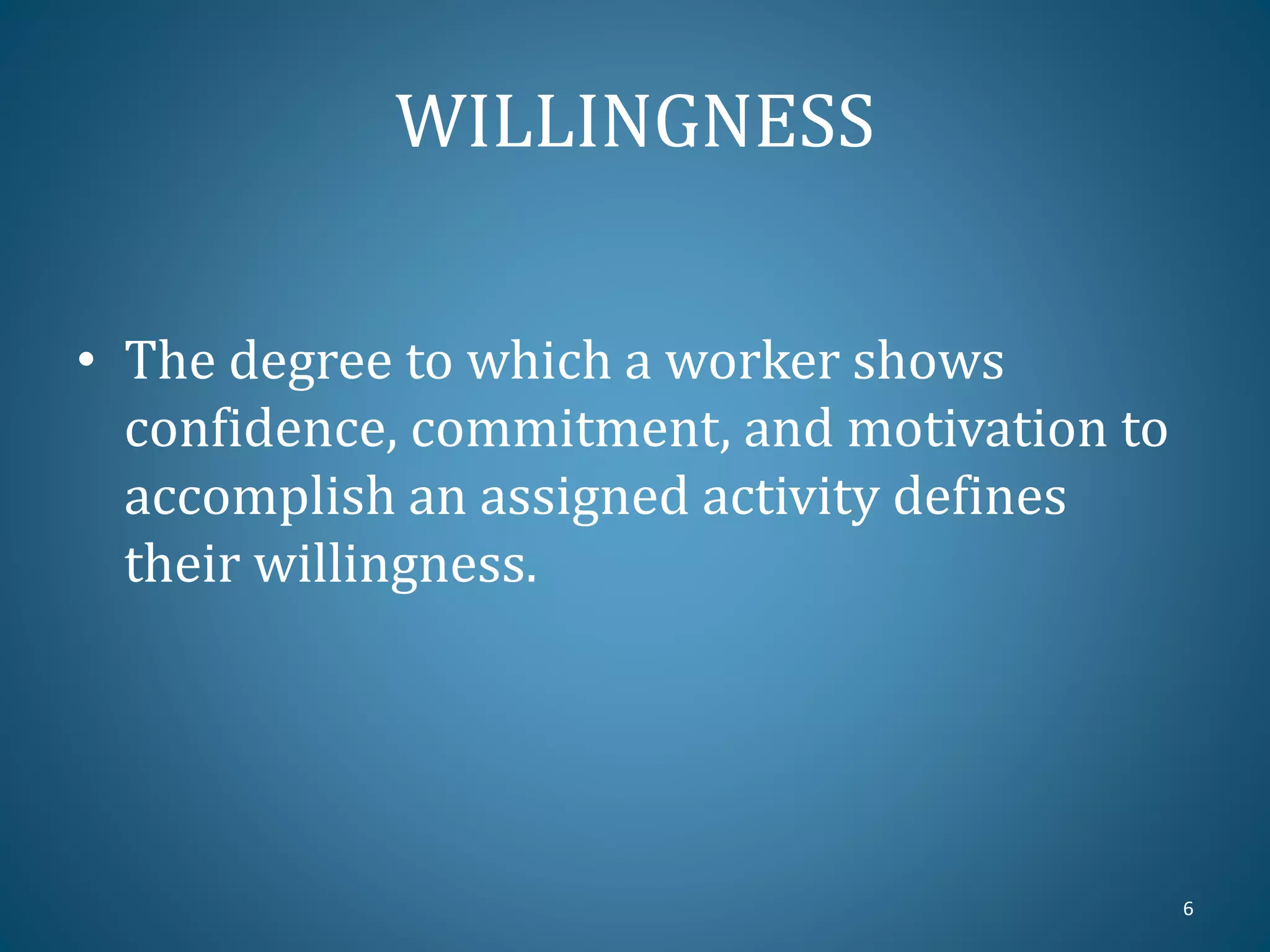 Followers readiness | PPTX