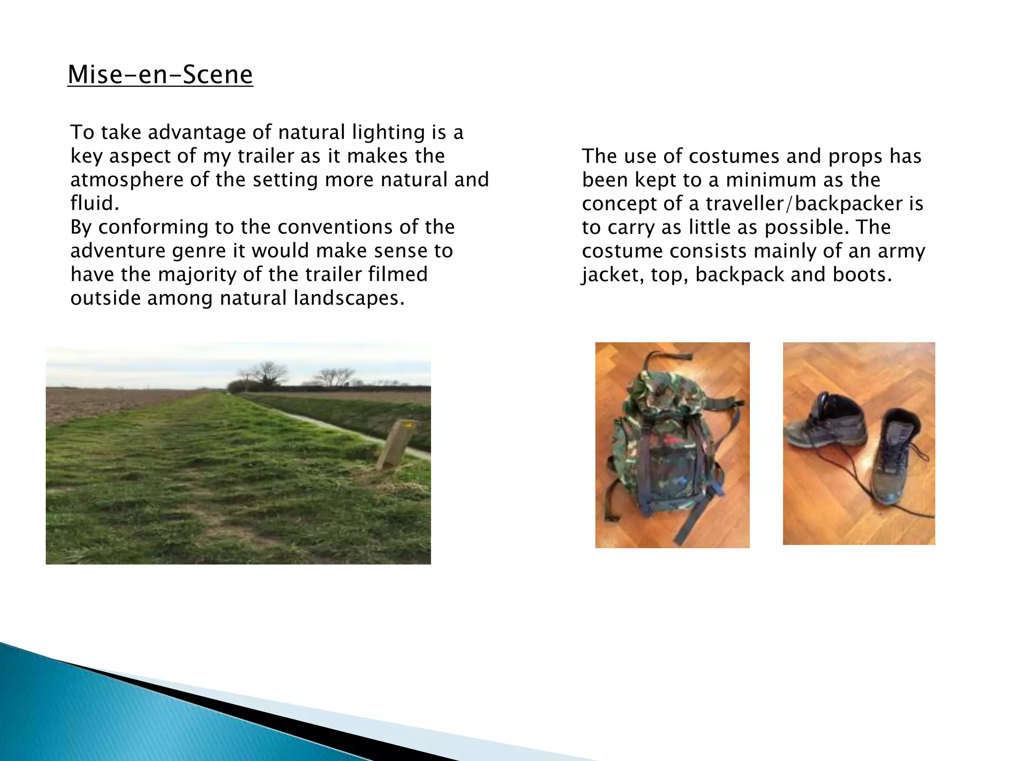 Following conventions of the adventure genre | PPTX