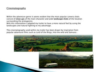 Following conventions of the adventure genre | PPTX