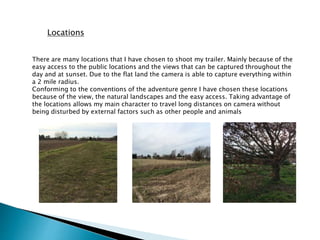 Following conventions of the adventure genre | PPTX