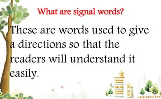 Following directions. | PPTX