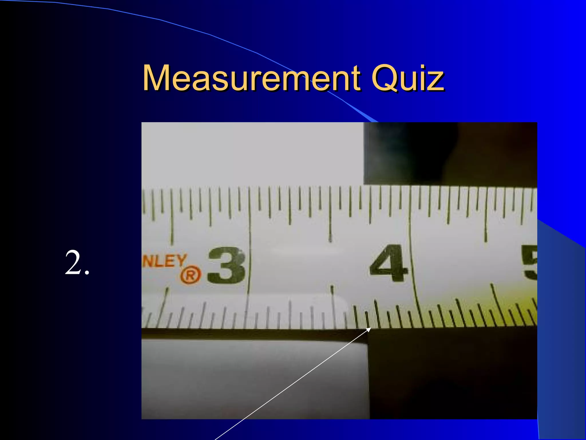 Measurement Lesson Reading a Ruler | PPT