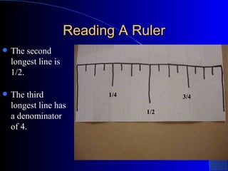 Measurement Lesson Reading a Ruler | PPT