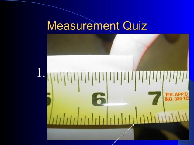 Measurement Lesson Reading a Ruler | PPT