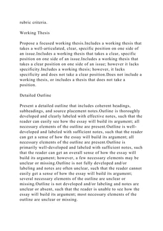 Following the Topic Selection Guidelines below, choose an argumentat.docx