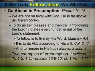 Follow Jesus | PPT