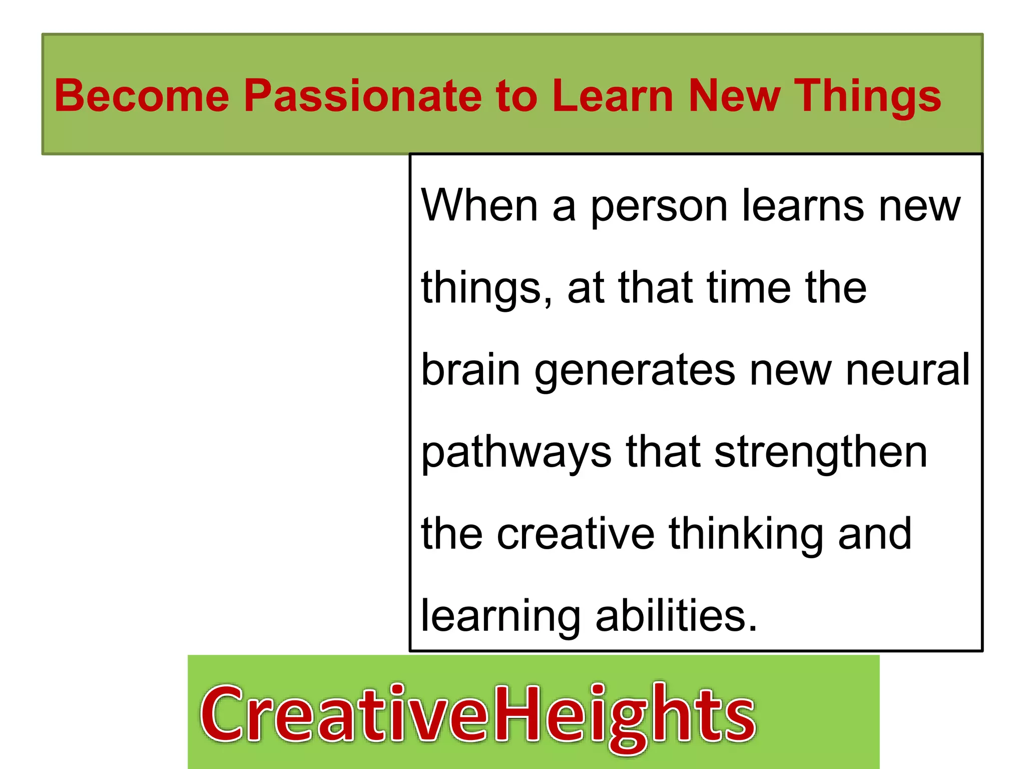 Follow these 4 simple tips to become a creative thinker | PPT