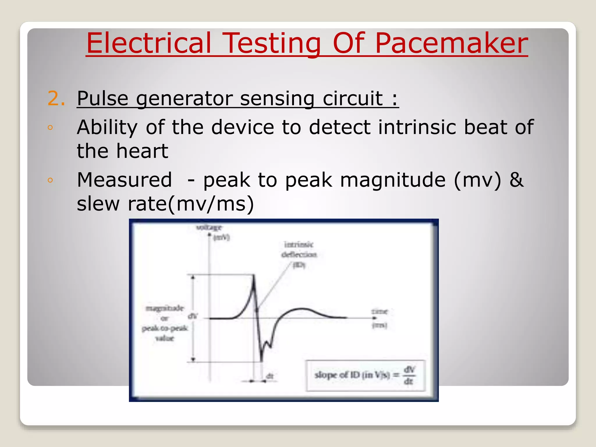 Follow up and management of pacemaker programming and | PPTX