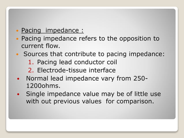 Follow up and management of pacemaker programming and | PPTX