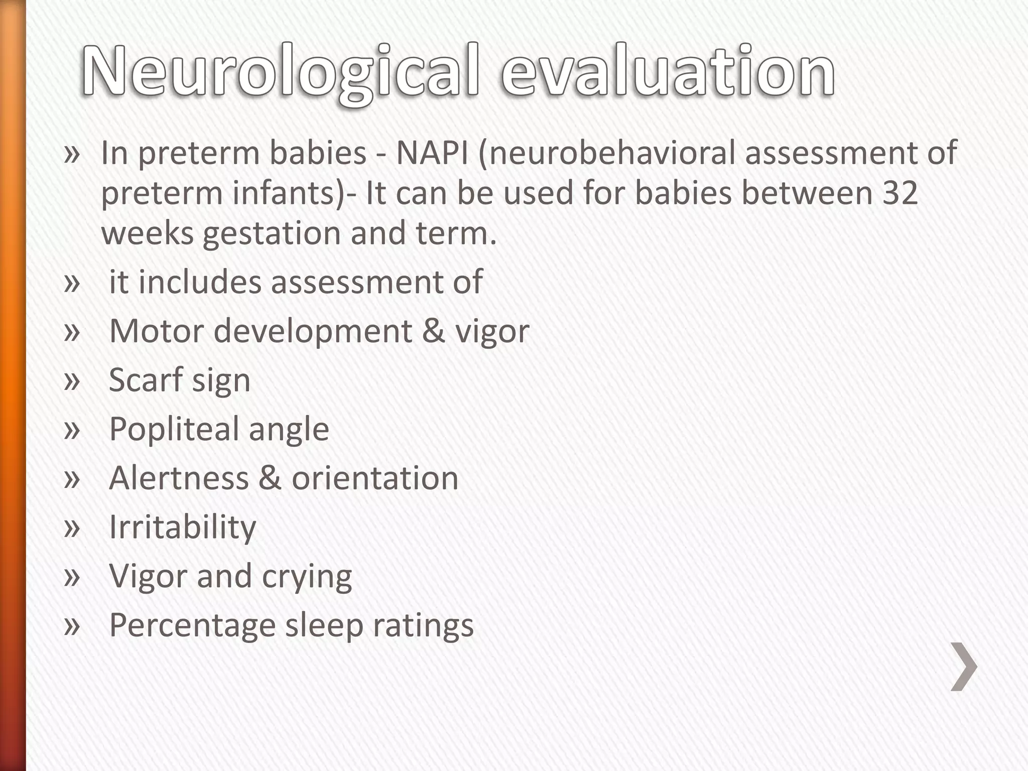 Follow up care of high risk newborn | PPTX
