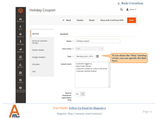 Follow up email_for_magento_2_user_guide | PDF | Email | Internet