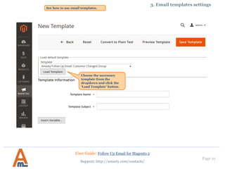 Follow up email_for_magento_2_user_guide | PDF | Email | Internet