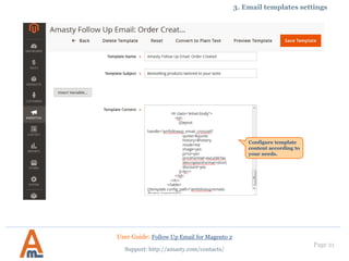 Follow up email_for_magento_2_user_guide | PPT