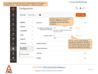Follow up email_for_magento_2_user_guide | PPT