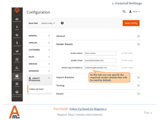 Follow up email_for_magento_2_user_guide | PPT
