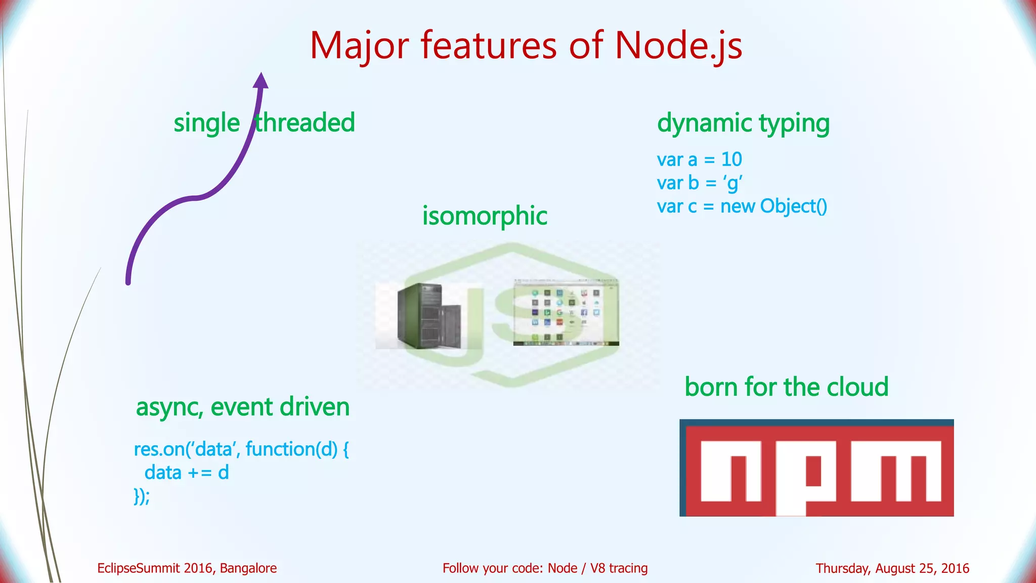 Follow your code: Node tracing | PPT