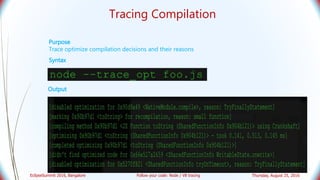 Follow your code: Node tracing | PPTX | Web Development | Internet