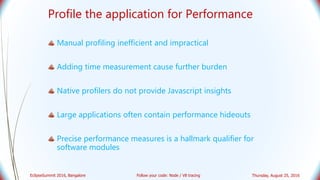 Follow your code: Node tracing | PPTX | Web Development | Internet