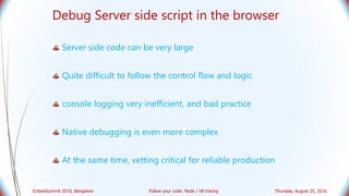 Follow your code: Node tracing | PPTX | Web Development | Internet