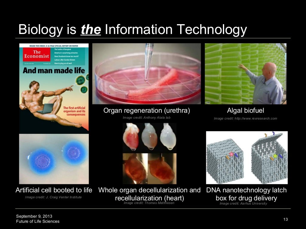 The Future of Life Sciences 2013 for Max Planck Institute