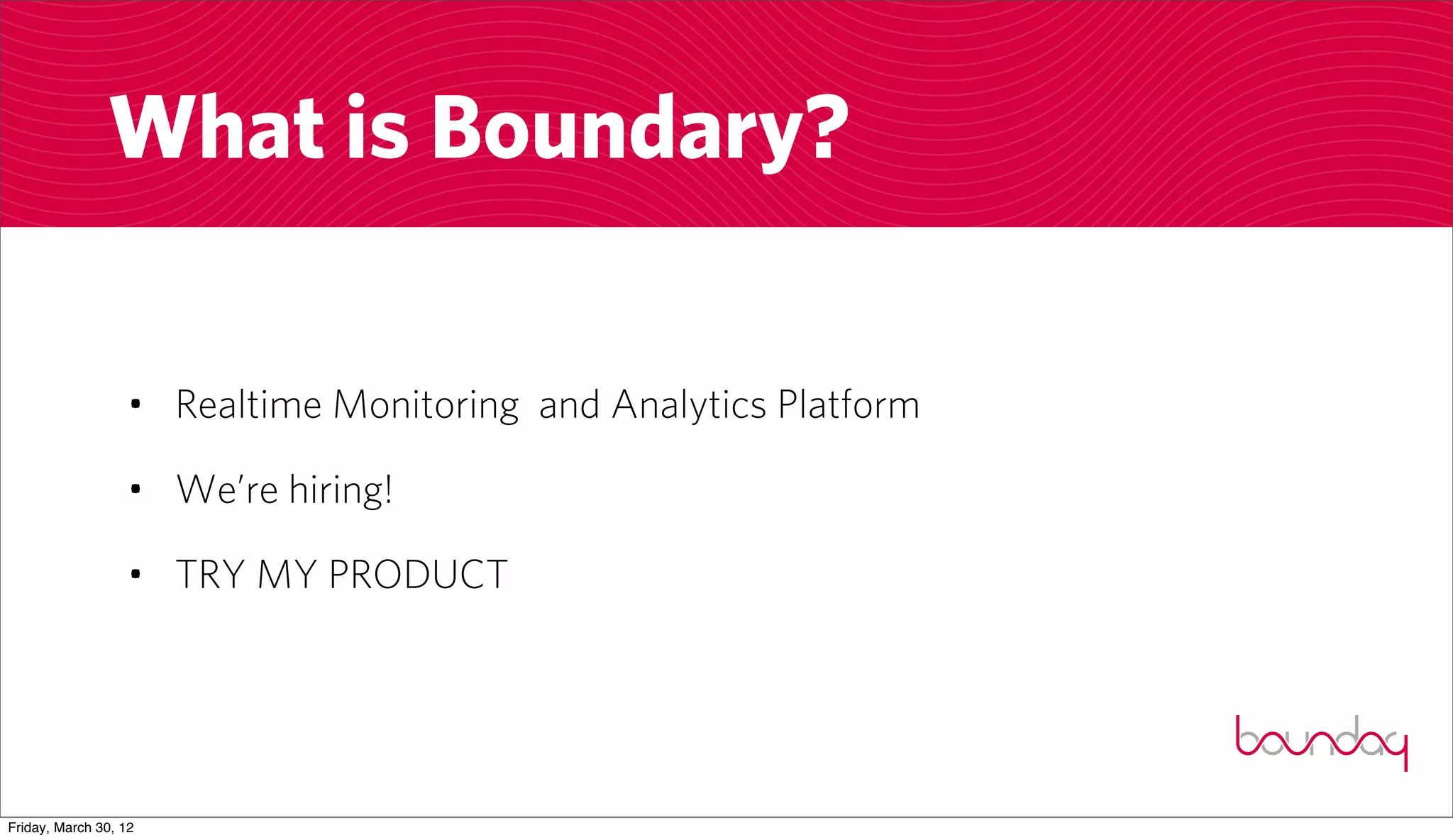 Erlang Application Metrics with Folsom | PPT